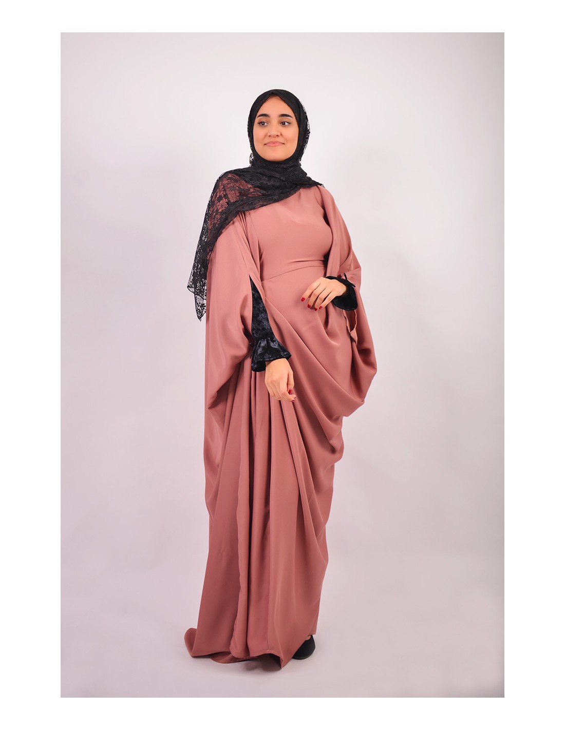 Abaya Muslim woman cheap: 3abaya collection of chic dress